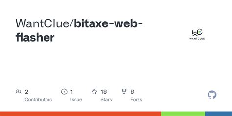 Github Wantcluebitaxe Web Flasher