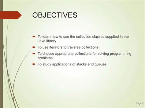Oop Lecture Framework List Maps Collection PPT