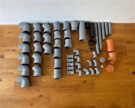 Rohrschellen Abflussrohre Abwasserrohre Kg And Ht Bögen Muffen In Hessen