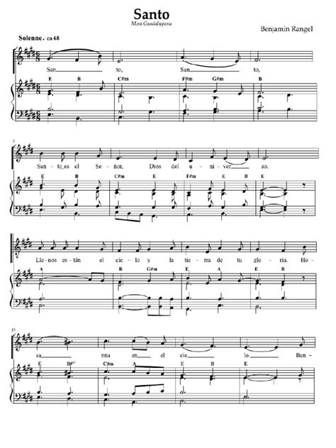 Santo Misa Guadalupana Benjamin Ranjel Pdf