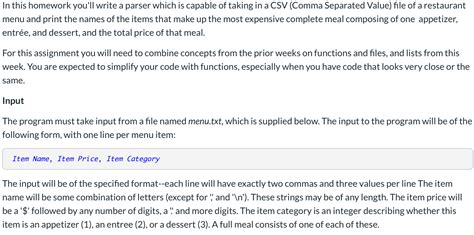 solved in this homework you ll write a parser which is