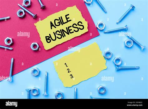 Conceptual Caption Agile Business Business Approach Capability Of