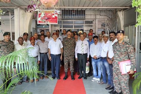 maj gen vikas bhardwaj reaffirms commitment to veterans during visit to