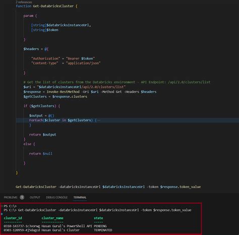 interacting with the databricks api using powershell hasan gural