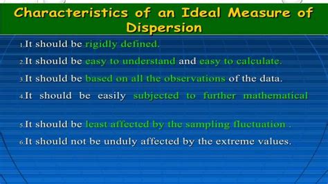 Measures Of Dispersion Range Quartile Deviation Mean Deviation Ppt