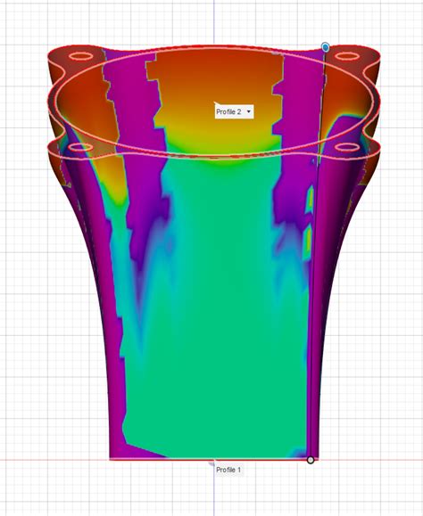 Problem Lofting Simple Shape To Complex Shape Autodesk Community