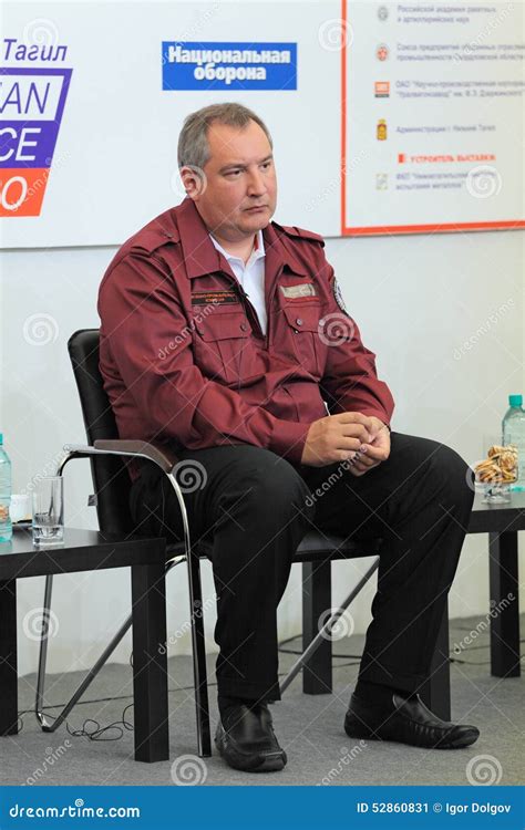 Dmitry Rogozin Editorial Photo Image Of Olegovich Expo 52860831