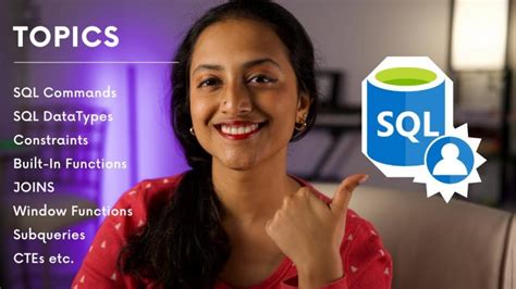 Sunjana Ramana On Linkedin Sql Crashcourse For Beginners Learn Sql