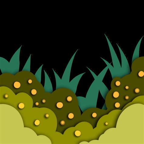 3d Paper Art Grass Clump Vector 3d Paper Art Grass Clump Grass Png And Vector With