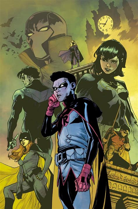 Batman Nightwing Robin Batgirl Red Hood