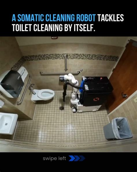 Video Somatics Toilet Cleaning Robot For 1000 Tech Is The New