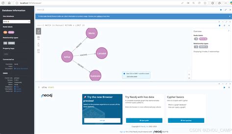Windows平台使用docker部署neo4jneo4j Docker Csdn博客