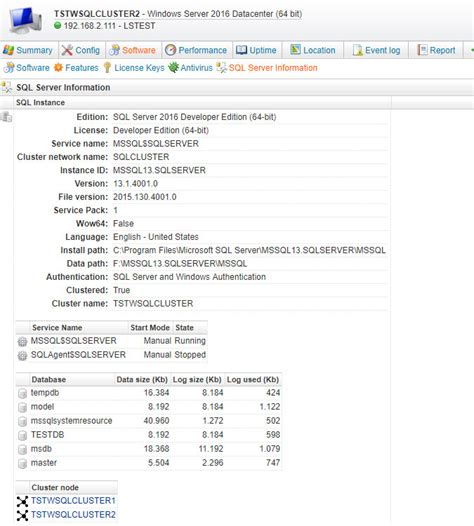 Sql Server Information Not Scanned Lansweeper Community