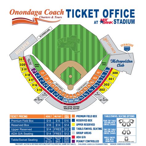 Mets Seating Chart With Seat Numbers Pe