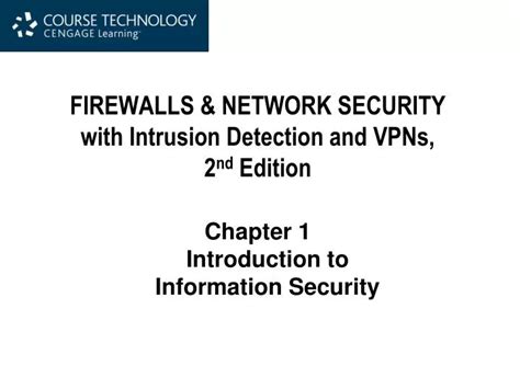 Ppt Firewalls And Network Security With Intrusion Detection And Vpns 2 Nd Edition Chapter 1