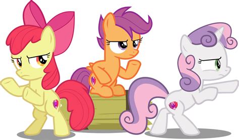 Mlp Vector Cutie Mark Crusaders By Jhayarr23 On Deviantart