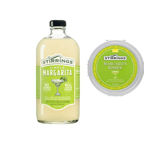 Stirrings Simple Margarita Non Alcoholic Cocktail Mix And Margarita