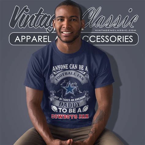 Awesome Daddy Dallas Cowboys Fan Shirt Vintagenclassic Tee