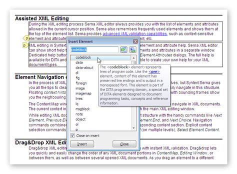 Визуальный Xml редактор Syntext Serna Хабр