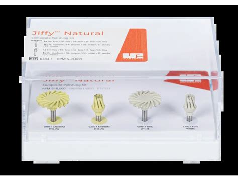 Jiffy Natural Composite Polishing Kit Plastic Block