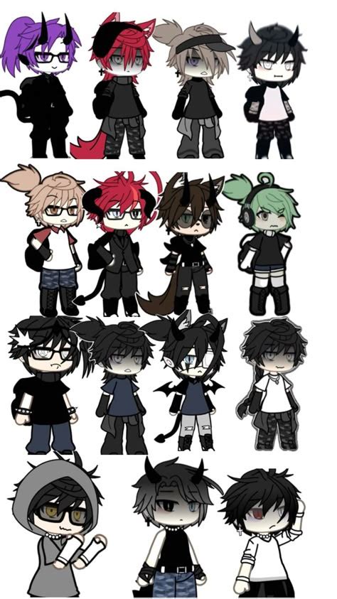 Gacha Life Clothes Ideas For Boys