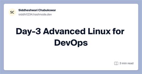 Completed Day3 Task 90daysofdevops Challenge Siddheshwari