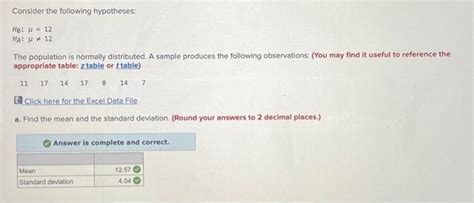 Solved B Calculate The Value Of The Test Statistic Round Chegg