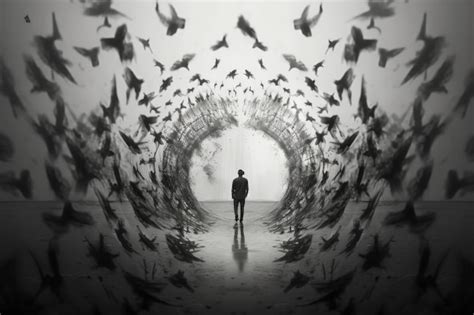 Premium AI Image Bipolar Disorder Abstract