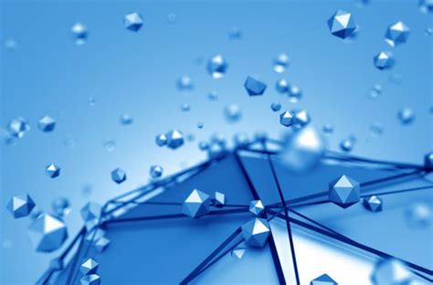 ارائه سه بعدی انتزاعی از ذرات آشفته پس زمینه اهرام در Sp خالی 1288321