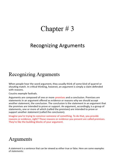 Chapter 3 Pdf Argument Reason