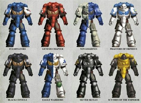 The Top 10 Space Marine Chapters In Warhammer 40k Vjiphe