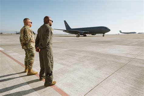 Total Force Integration Milestone With 99th 100th Air Force Kc 46a