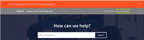 Tips Working With Tablo Support Tablo