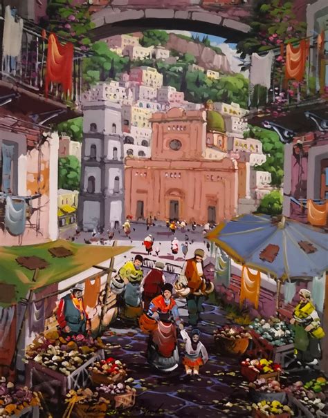 Ernesto Rispoli Xx Xxi Borgo Di Positano Mercatino Auction Online Catawiki