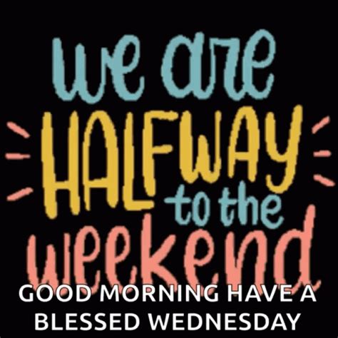 Good Morning Wednesday S