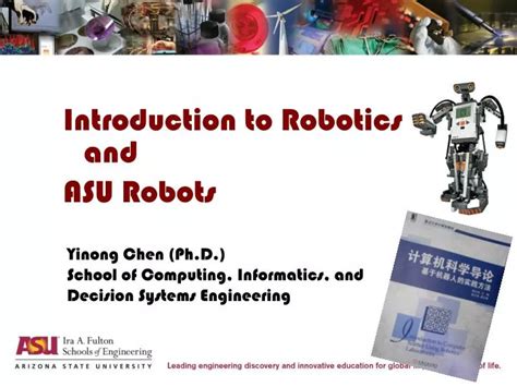 Ppt Introduction To Robotics And Asu Robots Powerpoint Presentation Free Download Id1549386