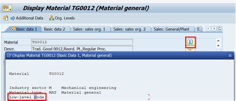 Low Level Code Mrp Sap Community