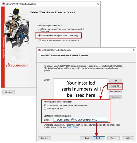 Solidworks How To Add Or Remove Network Serial Numbers