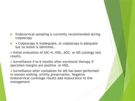 Pre Cancerous Lesions Of Cervixpptx Biological Sciences Science