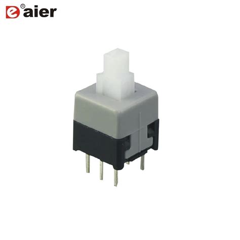 dpdt on on 2way latching 6 pin push button switch 6 pin push button