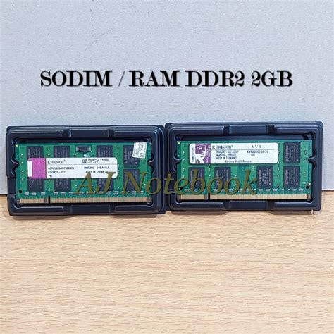 หน่วยความจํา Sodim แบตเตอรี่ Pc2 Ddr2 2gb Ram แล็ปท็อปโน้ตบุ๊ก Ajnb