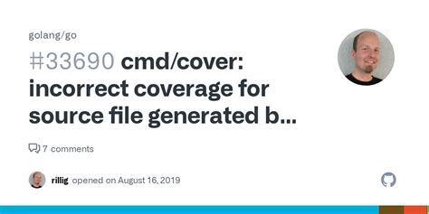 cmd cover incorrect coverage for source file generated by x tools cmd