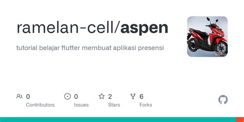 Github Ramelan Cellaspen Tutorial Belajar Flutter Membuat Aplikasi Presensi