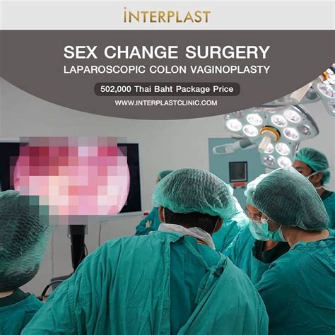 Mtf Laparoscopic Sigmoid Colon Vaginoplasty 502 000 Thai Baht Package Price At Interplast