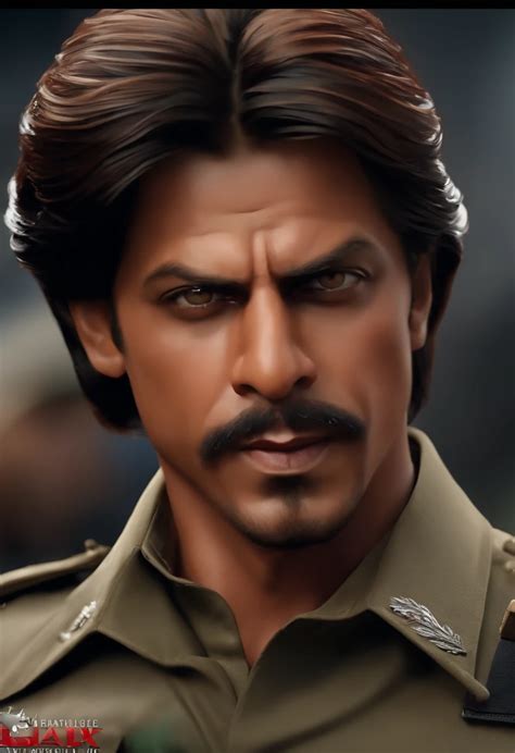 Srk Jawan Lookbadass4krealistic Face Seaart Ai