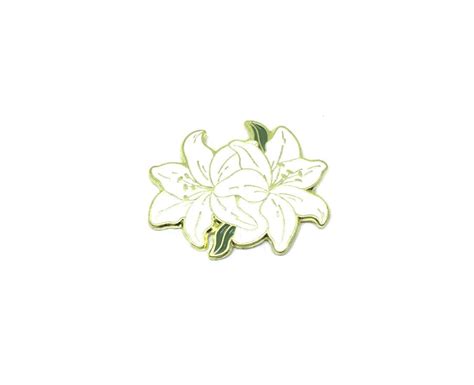 Easter Lily Enamel Pin Wholesale Easter Pins Finox