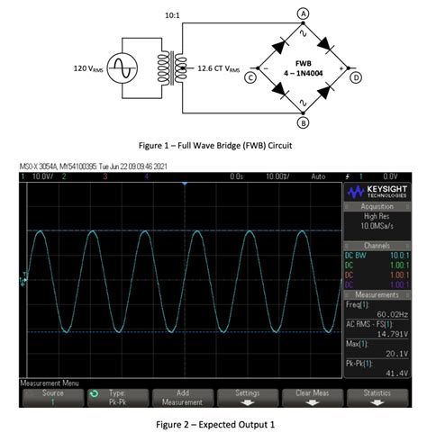 Solved Need To Use Multisim Assemble The Circuit Shown In Figure 1