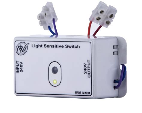 Walnut Innovations Day Night Sensor 2 Way Light Sensor Touch Switch Automatic Light Switch