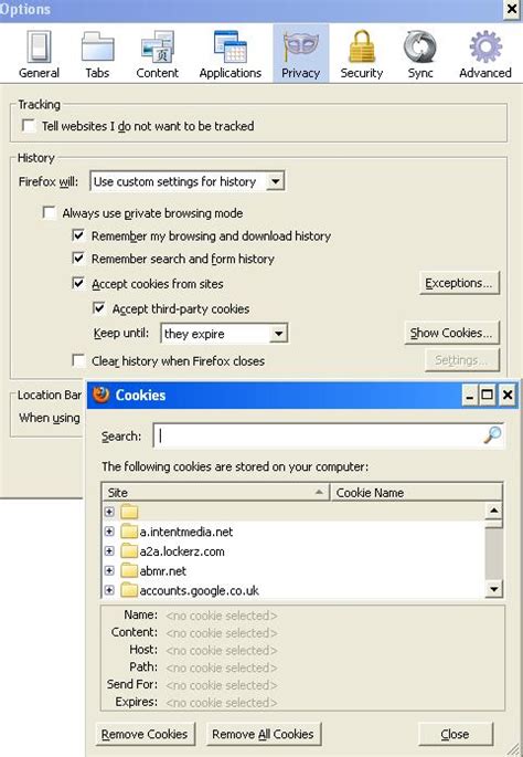 Firefox Security Settings And Features