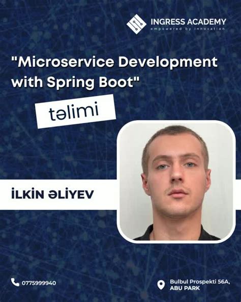 Imran Yusubov On Linkedin Microservices Developer Training